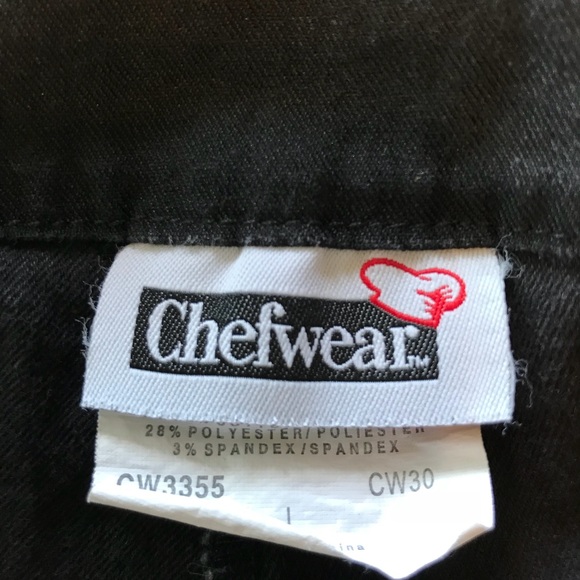 Chefwear | Pants & Jumpsuits | Black Stretch Chef Pantsleggings | Poshmark